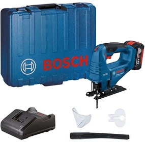 Bosch - 18V AKU přímočará pila, 1x aku 4,0 Ah, nabíječka 06015B7022