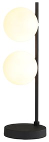 ACB Iluminacion Stolní LED lampa DORIS, v. 45 cm, 2xG9 7W Barva: Černá