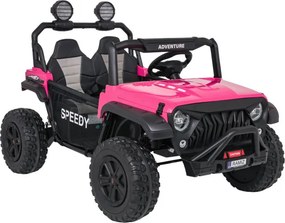 Elektrické autíčko PASSION 4x4 růžové