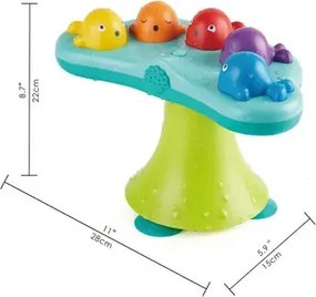 Hape Muzikální fontána - Velryba / od 18 měsíců
