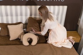 Wooline Vlněný polštář 40x40 cm, camel
