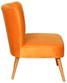 Atelier del Sofa Křeslo Moon River - Orange, Oranžová