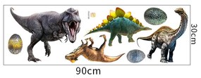 Samolepka na zeď "Dinosauři 7" 98x50cm