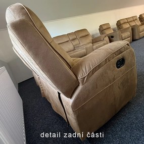 Sedací souprava MALAGA | 248x276 cm | UNIVERZÁLNÍ levá i pravá | s FUNKCÍ RELAX | tmavě šedá látka | EXTRA POHODLNÉ