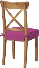 Sedák na židli IKEA Ingolf barva růžová látka pletený vzor