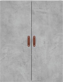 Skříň highboard betonově šedá 69,5x34x180 cm kompozitní dřevo 3195823