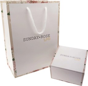 Dámské luxusní designové hodinky SUNDAY ROSE Spirit PEACH SUN-S06