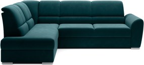 Eltap Rohová sedací souprava Siber Materiál a barva potahu: Lukso 39 - tmavě zelená, Orientace: levá