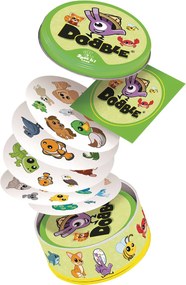 ASMODEE Hra postřehová Dobble ZOO new v plechové krabičce *SPOLEČENSKÉ HRY* asdoan07