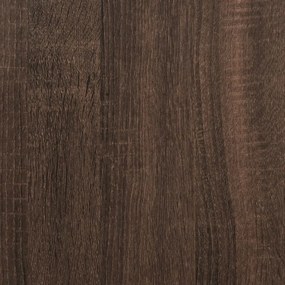 vidaXL Knihovna hnědý dub 82,5 x 30,5 x 115 cm kompozitní dřevo [833788]