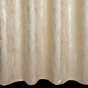 ZATEMŇOVACÍ ZÁVĚS NA KROUŽCÍCH ELISE 140X250 CM BÉŽOVÁ