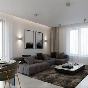 Stropní svítidlo SOLLUX Quad GU10 1x40W bez zdroje SL.0489 beton
