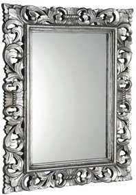 Sapho SCULE zrcadlo ve vyřezávaném rámu 70x100cm, stříbrná - IN156