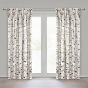 ZATEMŇOVACÍ ZÁVĚS NA PÁSCE LUIZA 140X270 CM KVĚTY