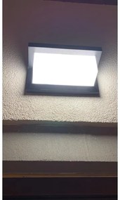 LED Venkovní nástěnné svítidlo LED/12W/230V IP54 černá