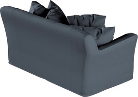 Potah na pohovku IKEA  Tomelilla 2-místná nerozkládací barva modrá látka pletený vzor