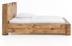Dřevěná postel z masivu recyklovaného borovice Canterbury 180x200