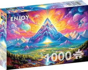 ENJOY Puzzle Pyramidy v lesích / 1000 dílků / od 14 let