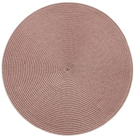 AMBIENTE Prostírání kulaté 38 cm - šedohnědá
