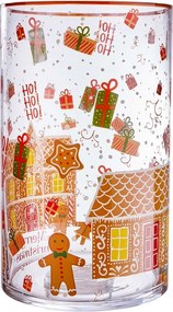 CHRISTMAS DELIGHT Lucerna perníkový panáček 30 cm