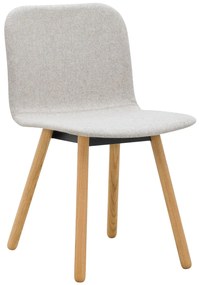 RIM - Židle LAMBDA LA 4014.060 čalouněná s dřevěnou podnoží