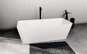 Polysan Leyla vana volně stojící 170 x 78 cm rockstone bílá mat 92530