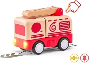 Woody Auto hasič se zvuky a světlem / setrvačník / od 18 měsíců