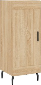 vidaXL Příborník 34,5 x 34 x 90 cm kompozitní dřevo [830463] Barva: Betonová šedá