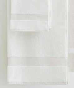 Osuška Kilyos Hamam, s příměsí lnu, béžové, 50x100 cm