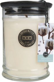 Sójová svíčka 524 g Bridgewater White Cotton