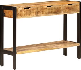 Příborník se 3 zásuvkami 110 x 35 x 75 cm masivní mangovník 247406