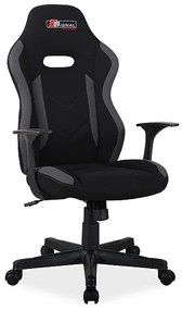 Signal Kancelářská židle RAPID černá/šedá