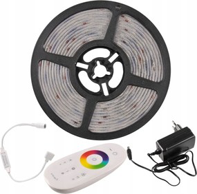 Set Led pásek 34W 5 m IP65 Rgb dálkový ovladač napájecí zdroj