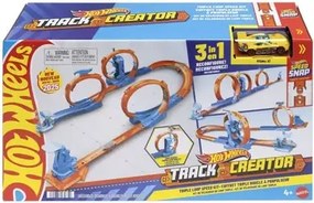 MATTEL Autodráha Hot Wheels Track Creator Trojitá smyčka / Plast / 4-7