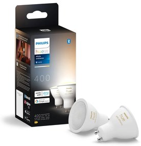 LED smart žárovky v sadě 2 ks GU10, 4 W White ambiance – Philips Hue