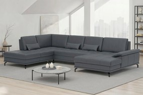 XXXLutz SEDACÍ SOUPRAVA, kůže, černá Sit & More - Sedací soupravy - 00014403971Z