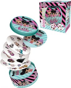 ASMODEE Hra postřehová Dobble L.O.L. plechová krabička *SPOLEČENSKÉ HRY* asdolol01cz