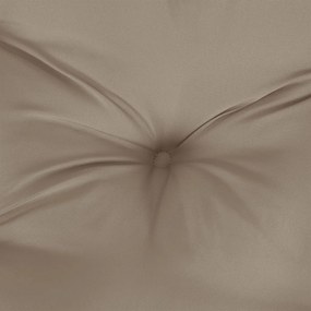 Podušky Na Židli 6 Ks Taupe 40 X 40 X 7 Cm Látka Oxford