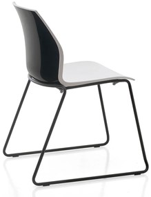 KASTEL - Židle KALEA s ližinovou podnoží