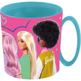 Hrníček s uchem Barbie 390 ml Barva: Růžová