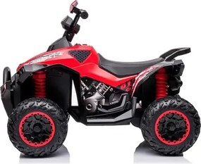 CHIPOLINO Elektrické vozítko Čtyřkolka ATV Speed červená / 2x 35 W / L