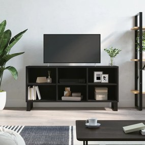 vidaXL TV skříňka 103,5 x 30 x 50 cm kompozitní dřevo [826998] Barva: Černá