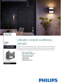 PH 16459/93/16 Arbour SVÍTIDLO VENKOVNÍ 16459/93/16 - Philips (915005193701)