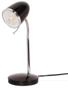 KEJO Stolní flexibilní lampa KAJTEK, 1xE27, 40W, černá K-MT-200 CZARNY