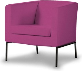 Potah na křeslo IKEA Klappsta barva růžová látka pletený vzor