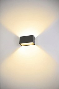 LA 1005151 SITRA M WL UP/DOWN venkovní LED nástěnné přisazené svítidlo antracit CCT switch 3000/4000 K - BIG WHITE (SLV)