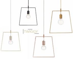 ACA DECOR Závěsné svítidlo TWIGGY, lesklá měď, V35183CP