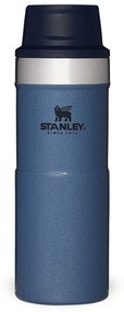STANLEY Classic series termohrnek do jedné ruky 350ml Hammertone Lake modrá