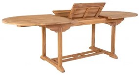 Jídelní stůl zahradní SALAMANCA rozkládací 180-240 cm, teak House Nordic 7501150