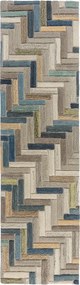 Flair Rugs, Běhoun Moda Russo Natural/Multi, 60x230, vícebarevná, chodba / předsíň
